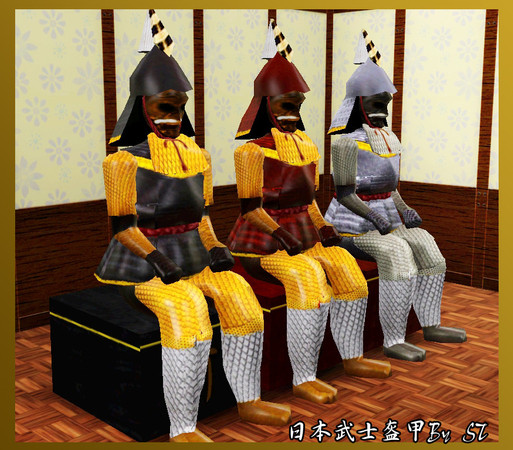 The Sims Resource - STδJapan Samurai armorδ( JP Decor )