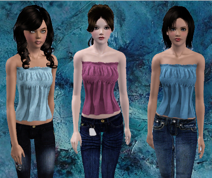 The Sims Resource | Cute Tubetop