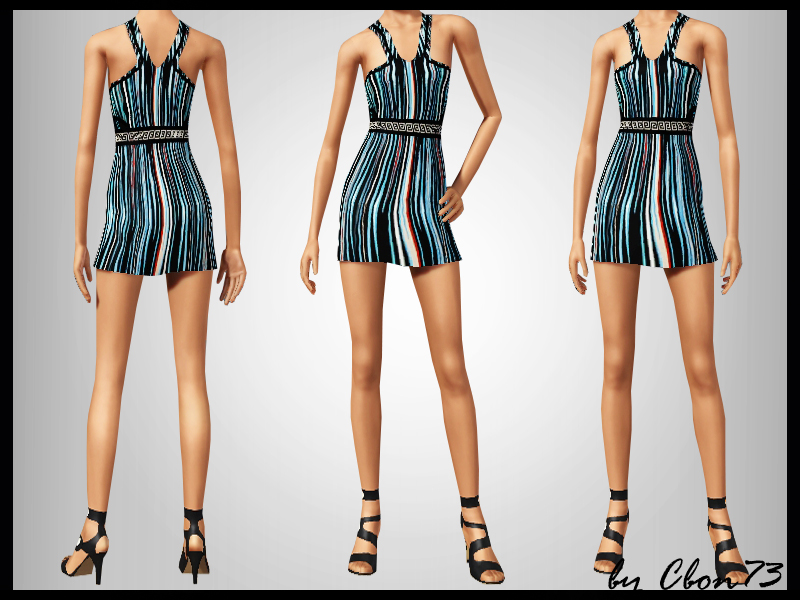 The Sims Resource - 3 Mini Dresses for Summer