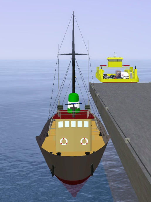 The Sims Resource | Ship Fishing Trawler Carolina