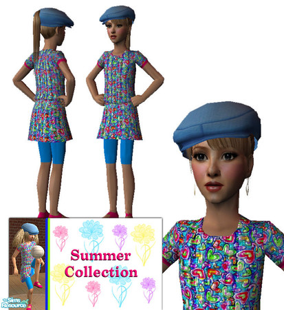 The Sims Resource | Summer outfit