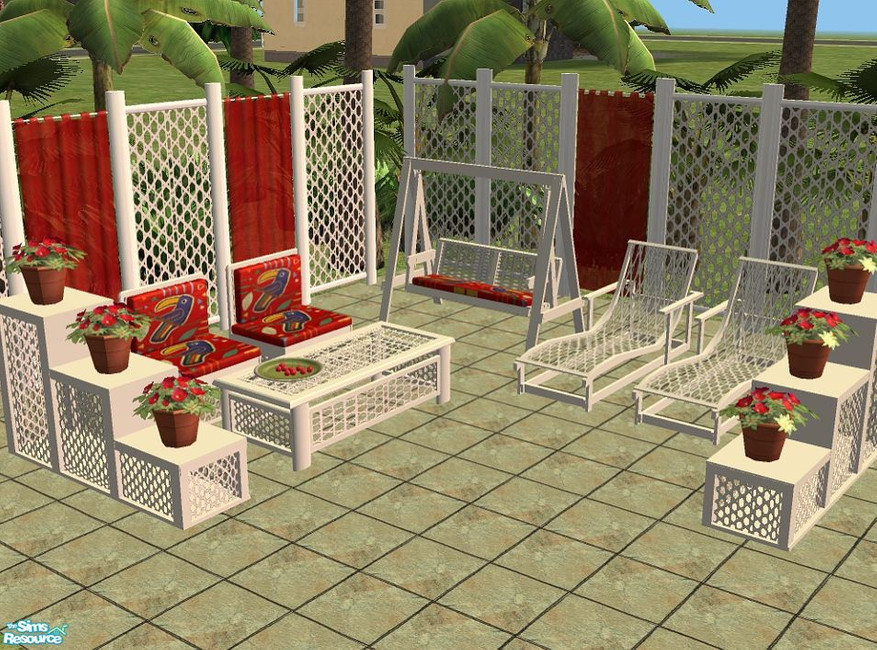 The Sims Resource - Outdoorset Orlando