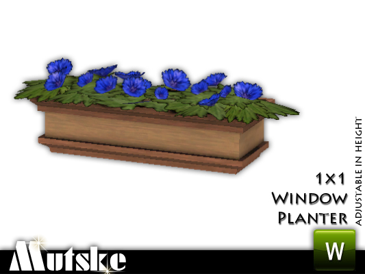 The Sims Resource | Window Planter 1x1