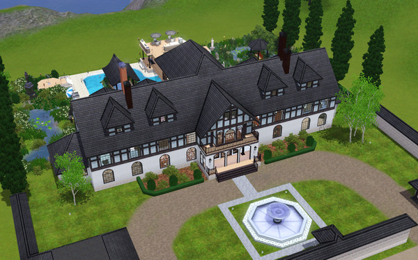 The Sims Resource | Landgraab Estate - Upgraded