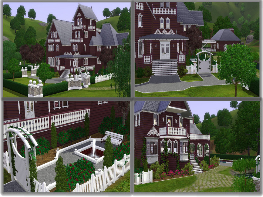 The Sims Resource - Goth Manor Remodel