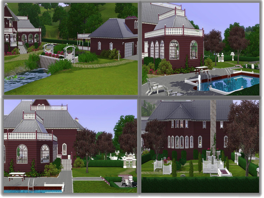 The Sims Resource - Goth Manor Remodel