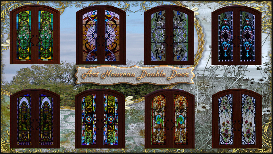 The Sims Resource - ART NOUVEAU DOOR