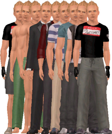 The Sims Resource | The Miz - WWE Champion