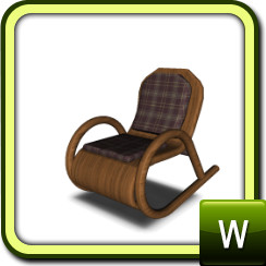 The Sims Resource - rpb rocking chair