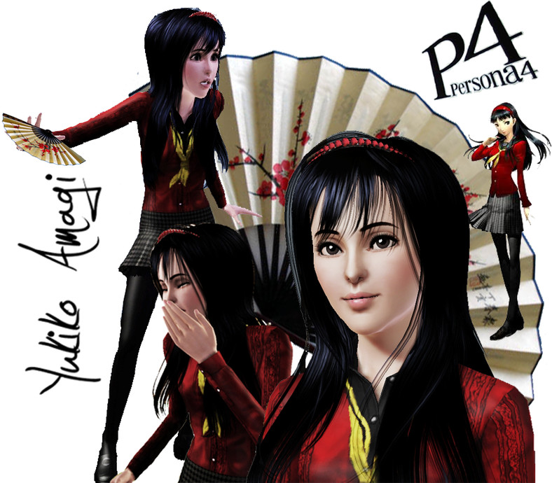The Sims Resource | Persona 4: Yukiko Amagi