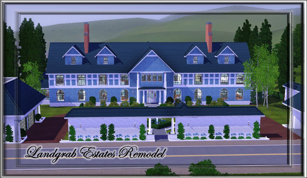The Sims Resource | Landgrab Estate Remodel
