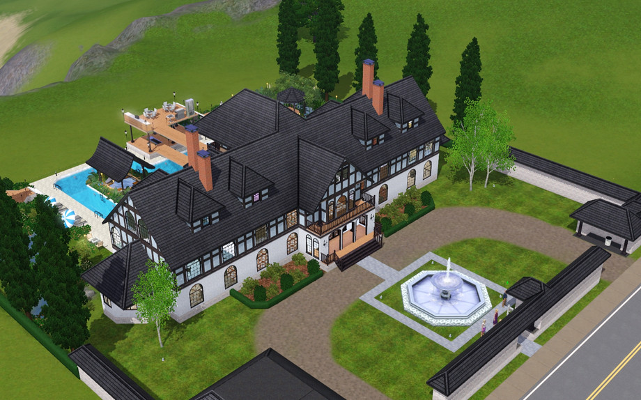 The Sims Resource | Landgraab Estate - Upgraded - Rev 2.0