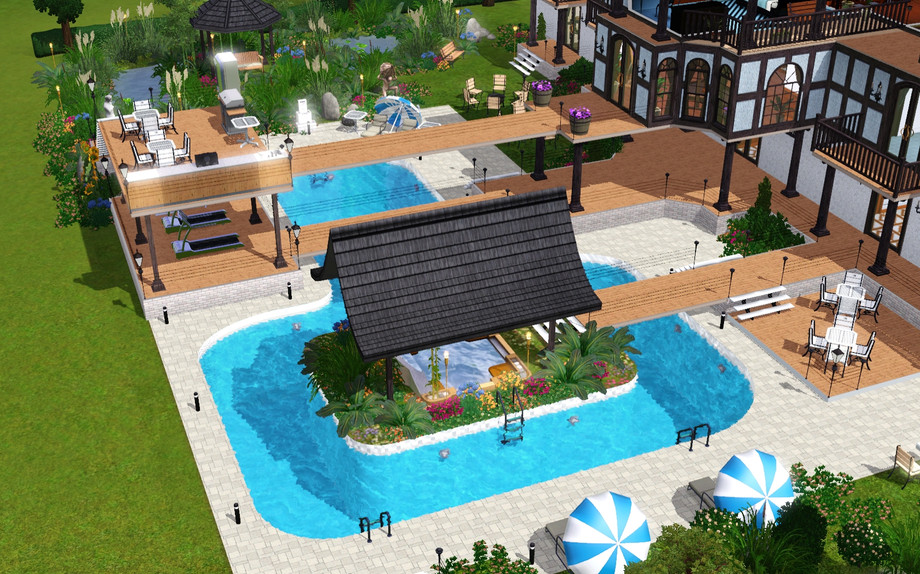 The Sims Resource | Landgraab Estate - Upgraded - Rev 2.0