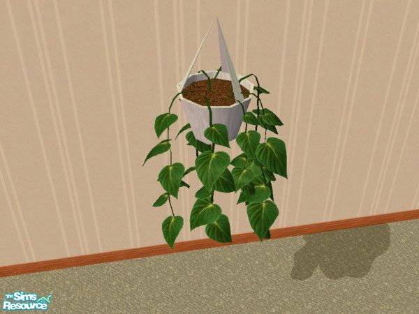 The Sims Resource - Camison Bedroom - White Recolor - Philodendron