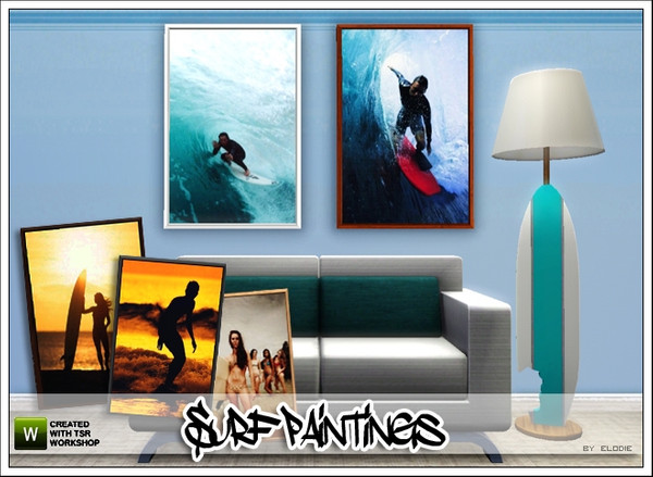The Sims Resource | Surf painting