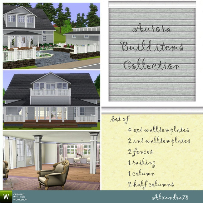 The Sims Resource - Aurora half column ext