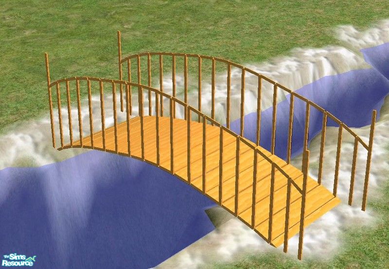The Sims Resource - A Bridge Over Troubled Water + 3 Recolors - Gold