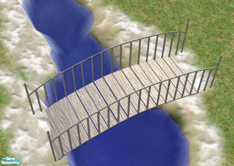 The Sims Resource | A Bridge Over Troubled Water + 3 Recolors - White