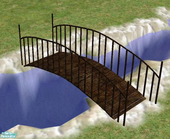 The Sims Resource | A Bridge Over Troubled Water + 3 Recolors - Mesh