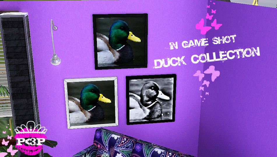 The Sims Resource - Just a Duck Picture