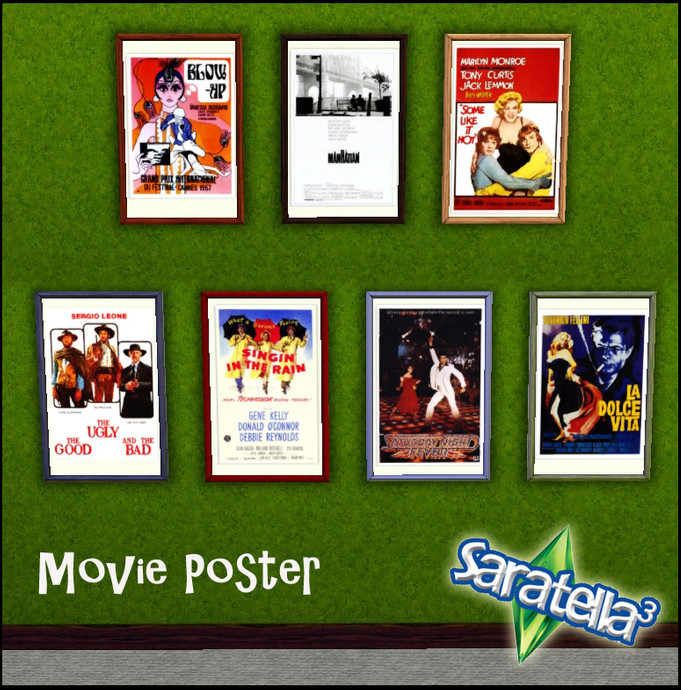 The Sims Resource | Movie's poster