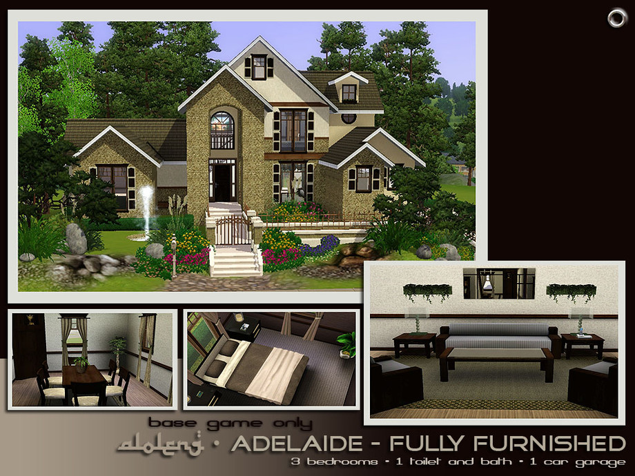 The Sims Resource | Adelaide Fully Furnished