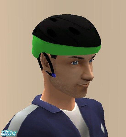The Sims Resource | Biker Helmets for Men - Recolor 1