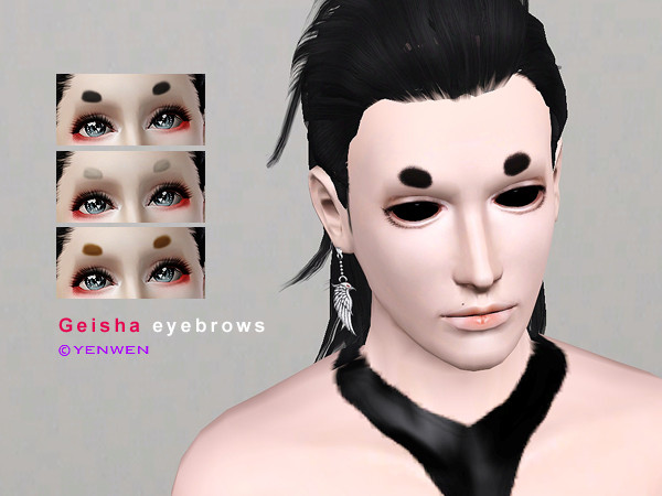 Mod The Sims - WCIF small/short eyebrows?