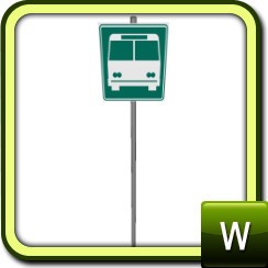 The Sims Resource | Bus Stop Sign