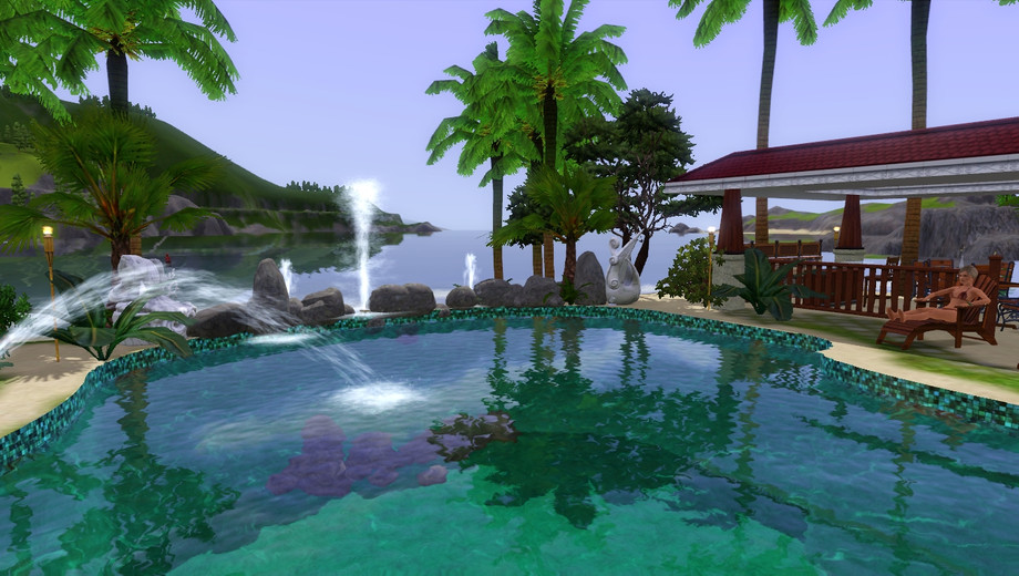 The Sims Resource | Resort complex South China by annflower1