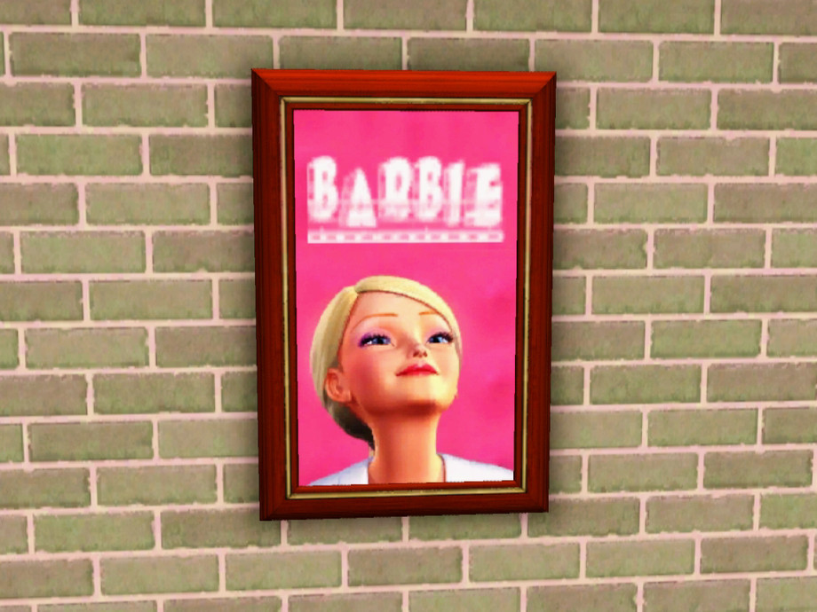 The Sims Resource | Barbie Movie Poster