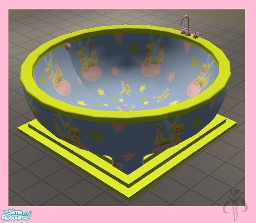 The Sims Resource | Tinkerbell bathroom - Tub