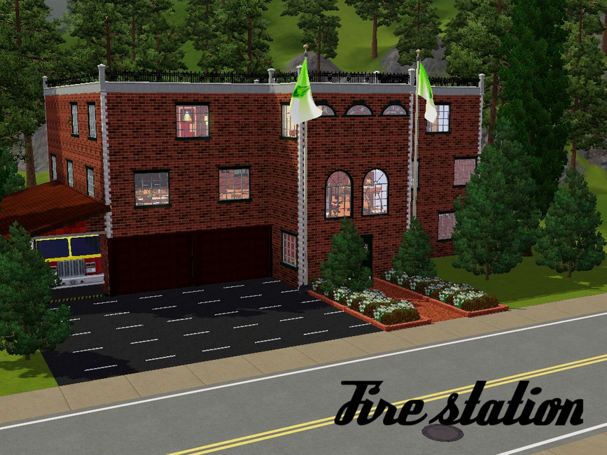 The Sims Resource - Fire Department