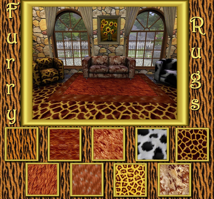allison731's Furry Rugs