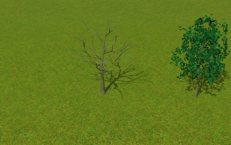 The Sims Resource - Tree Wider Trunk No Leaves