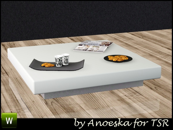 The Sims Resource - Amarante Livingroom Coffee Table