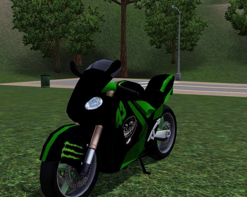 The Sims Resource - Monster Energy Bike