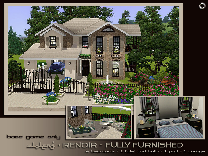 The Sims Resource - Home Collection 40 Fully Furnished