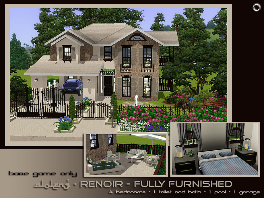 The Sims Resource | Home Collection 40 Fully Furnished