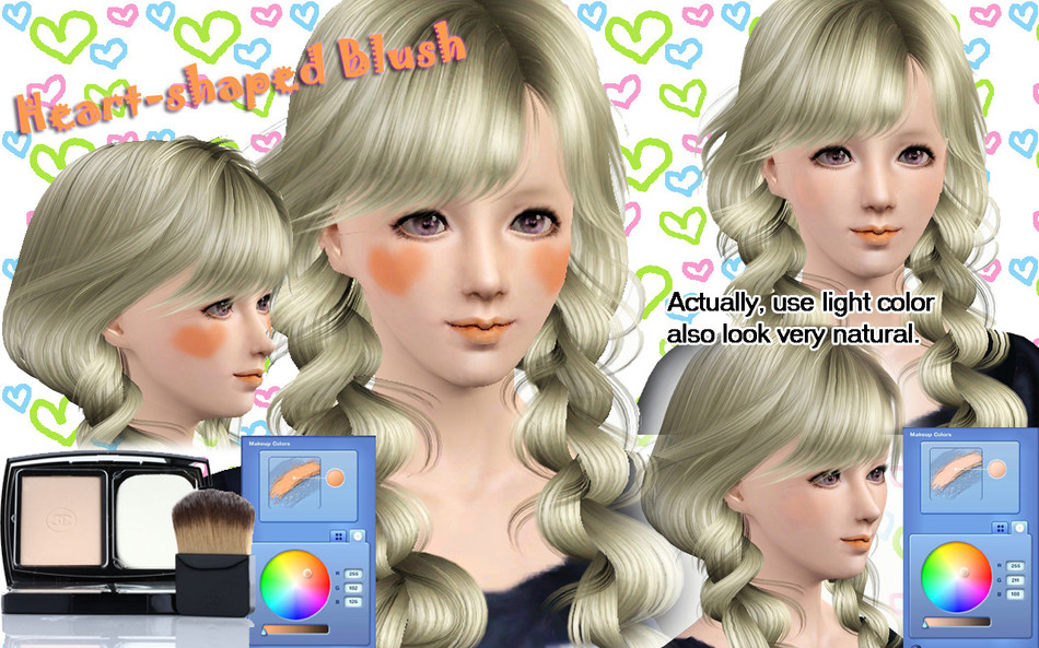 The Sims Resource - Heart-shaped Blush_MINI