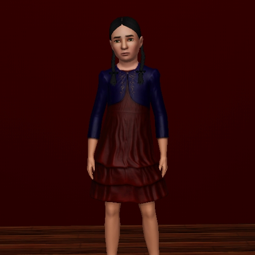 The Sims Resource | Wednesday Addams