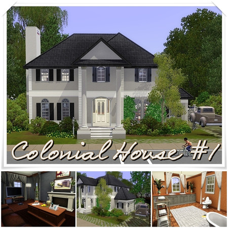 The Sims Resource | Colonial House #1