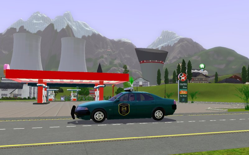 The Sims Resource | Police Cruiser Riverview