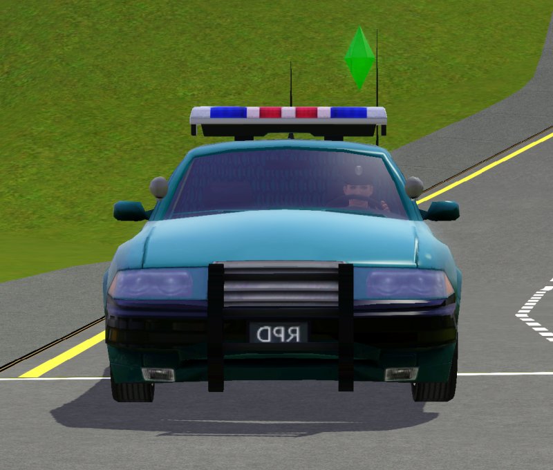 The Sims Resource | Police Cruiser Riverview