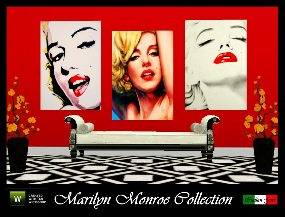 The Sims Resource | Marilyn Monroe Collection