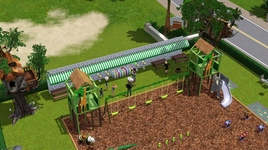 The Sims Resource | Safari Adventure Play Park