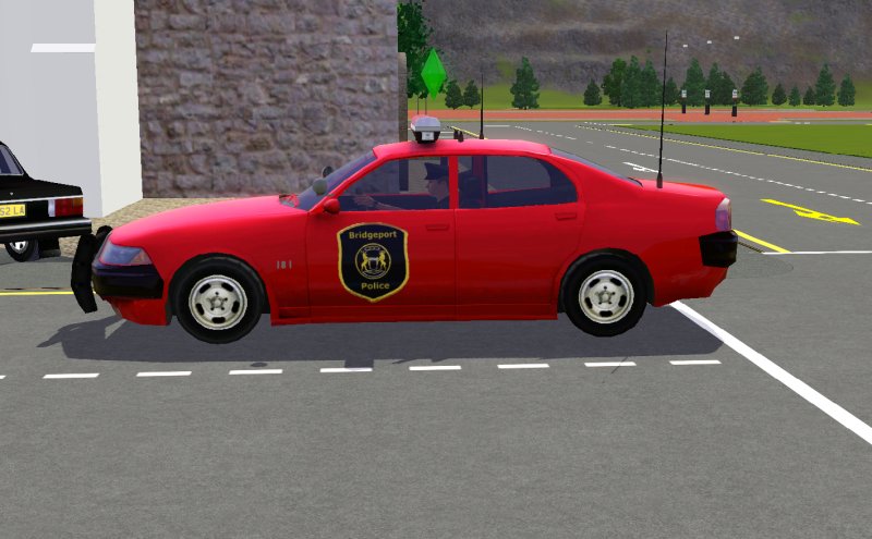 The Sims Resource | Police Cruiser Bridgeport