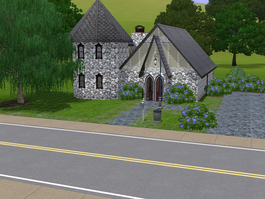 The Sims Resource | Gothic Cottage Starter