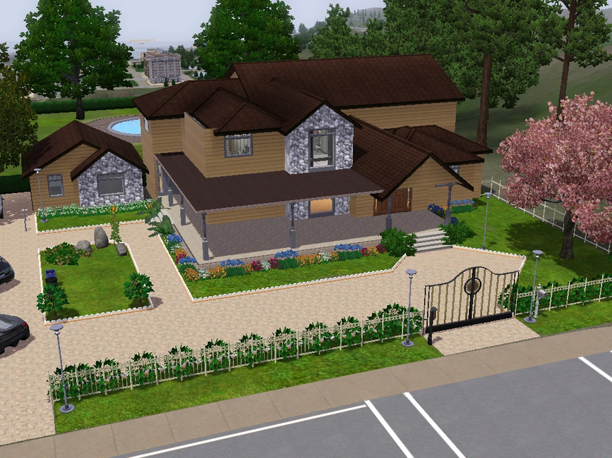The Sims Resource - Big house for big family