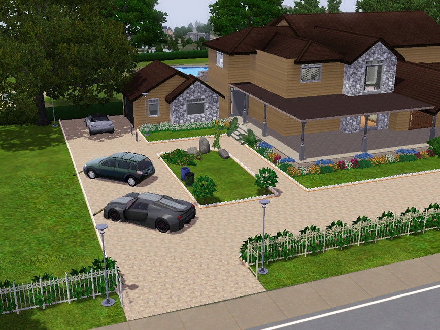 The Sims Resource - Big house for big family